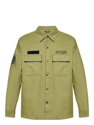 Balmain Shirt With Logo - Green