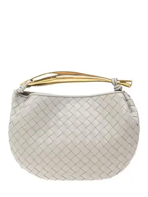 Bottega Veneta Bottega Veneta Small 'Sardine' Handbag Grey