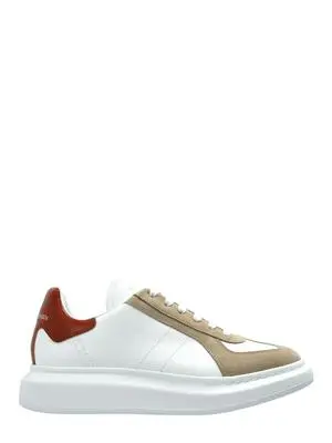 Alexander McQueen Leather Low-top Sneakers - White