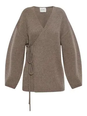 LISA YANG Laurina Cashmere Cardigan - Brown