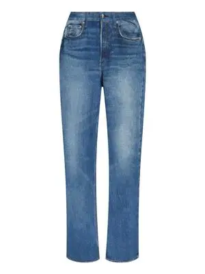 Rag & Bone Straight-leg Jeans - Blue