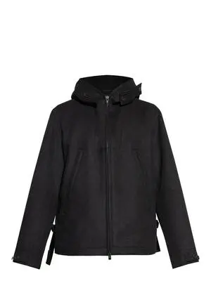 Y3 Jacket With Wool Trim - Black