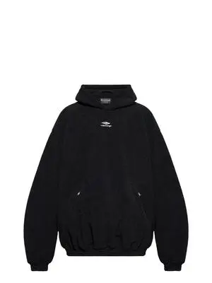 Balenciaga Skiwear Fleece Sweatshirt - Black