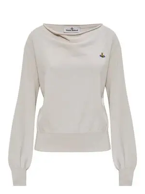 VIVIENNE WESTWOOD Logo Sweater - Beige
