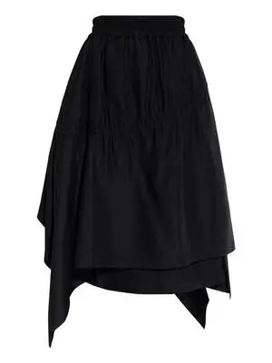 Y3 Topstitched Skirt - Black