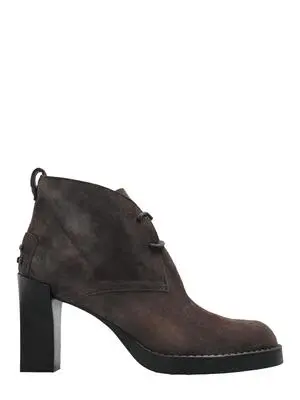 TOD’S Heeled Ankle Boots - Brown