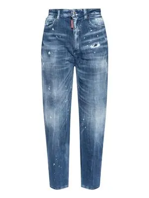 Dsquared2 80s Boyfriend Jeans - Blue