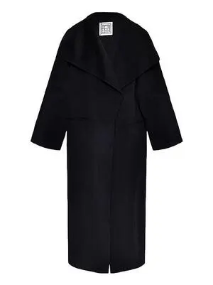 TOTÊME Wool And Cashmere-blend Coat - Black