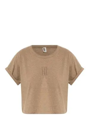 BY MALENE BIRGER Hedalia T-Shirt Beige