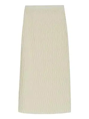 BOTTEGA VENETA Wool Midi Skirt