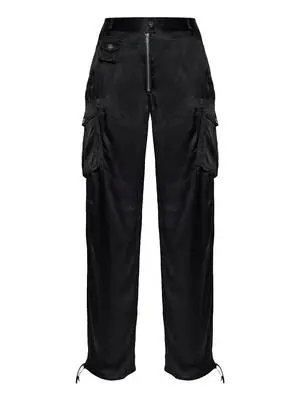 GANNI Cargo Trousers - Black