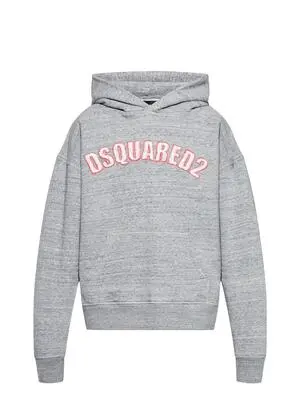 Dsquared2 Relaxed Fit Hoodie - Grey