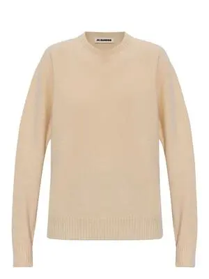 JIL SANDER Wool Sweater - Cream