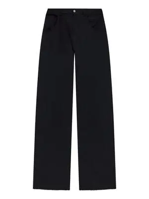 MAISON MARGIELA Cotton Trousers - Black