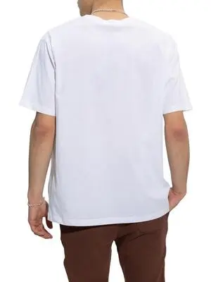 Balmain T-shirt From Organic Cotton - White