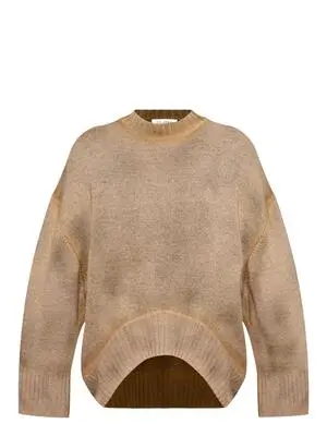 Attico Wool And Cashmere Sweater - Beige