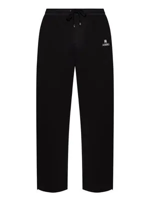Amiri Sweatpants With Logo - Black