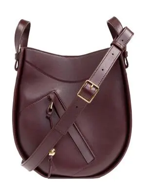 Loewe Hammock Slice Handbag - Burgundy