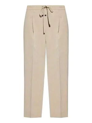 Fear Of God Wool And Cotton Trousers - Beige