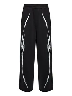 44 LABEL GROUP Sweatpants With Logo - Black