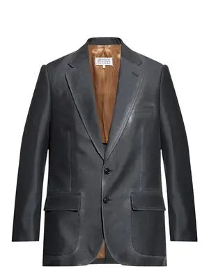 MAISON MARGIELA Blazer With Raw Finish - Grey