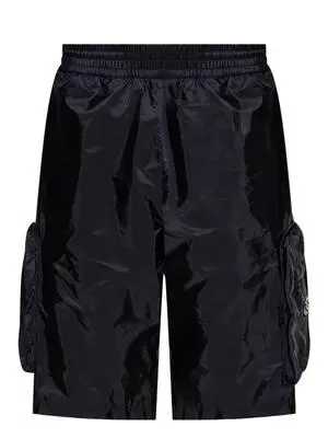 Moncler 3 Mercedes-benz Designed Nigo Goldeneye Shorts - Navy Blue
