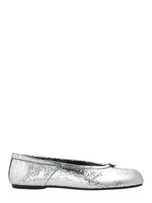 MAISON MARGIELA Tabi Ballet Flats - Silver