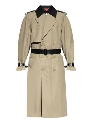 Givenchy Collared Coat - Green