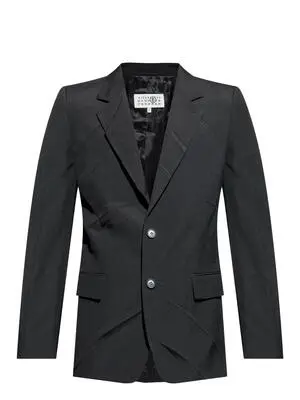 MAISON MARGIELA Single-breasted Blazer - Black