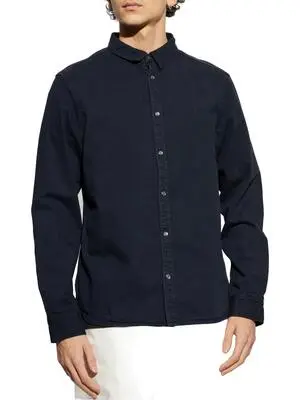 ALLSAINTS Shirt Gleason Navy Blue