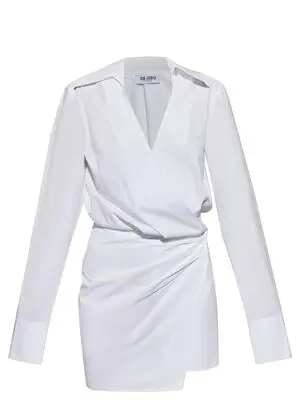 Attico Shirt Dress - White