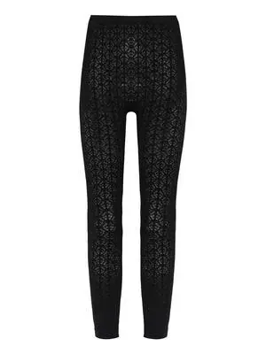 Alaïa Ribbed Trousers - Black