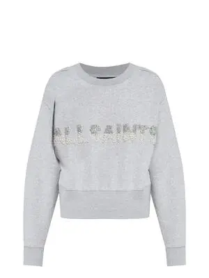ALLSAINTS Separo Embellished Sweatshirt - Grey