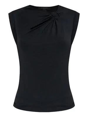 ALLSAINTS Robin Fitted Top - Black