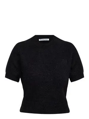 Alexander Wang Top With Logo - Black