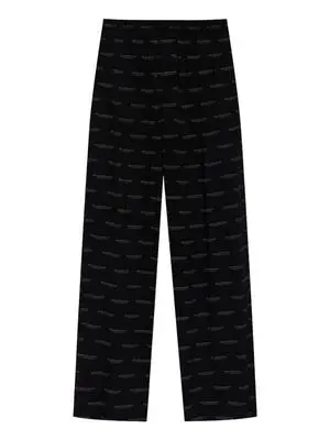 BALENCIAGA Balenciaga Monogram Loose-Fit Trousers