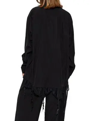 BALENCIAGA Balenciaga Shirt With Lace Trim