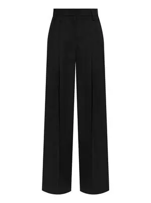 JIL SANDER Pleated Wide-Leg Trousers
