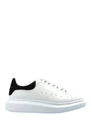Alexander McQueen Leather Low-top Sneakers - White