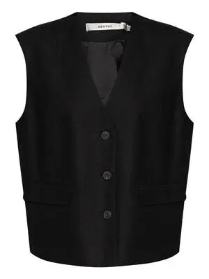 GESTUZ Gzizza Vest - Black