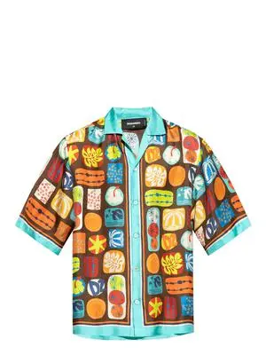 Dsquared2 Shirt Capsule `summer Lovers - Multicolour