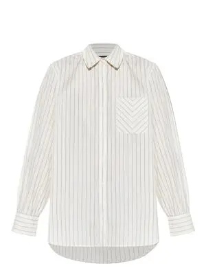Rag & Bone Maxine Striped Shirt - Cream