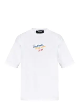 Dsquared2 T-shirt Capsule 'summer Lovers - White