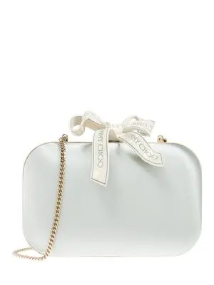 JIMMY CHOO Cloud Clutch - Light Blue