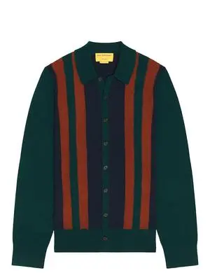 Guest In Residence Cable Plaza Shirt Holly Combo