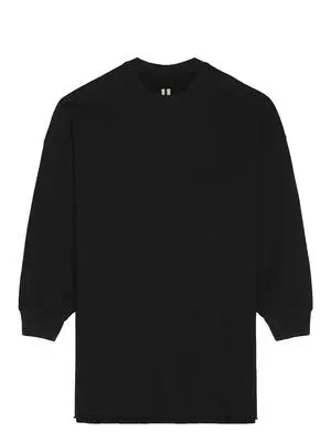 Rick Owens Tommy Long Sleeve Tee - Black