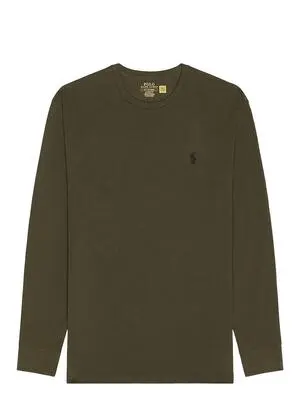 Polo Ralph Lauren Long Sleeve Crewneck T-shirt - Olive