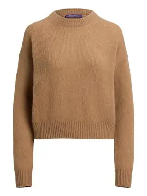 Ralph Lauren Cashmere-silk Crew-neck Pullover - Beige