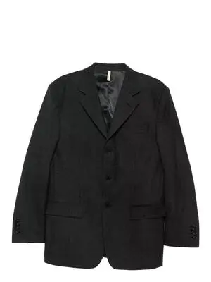 SUNFLOWER Single-breasted Notched-lapel Jacket - Grey
