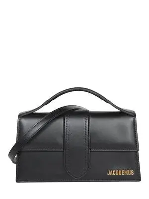 Jacquemus Smooth Leather Bag With Adjustable Strap Black